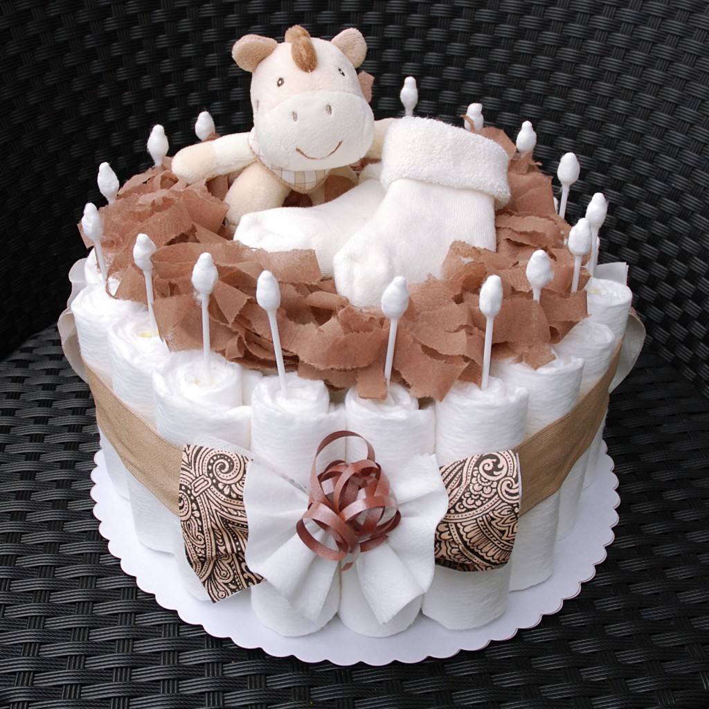 Klassische Windeltorten | dm-babybauchdesign